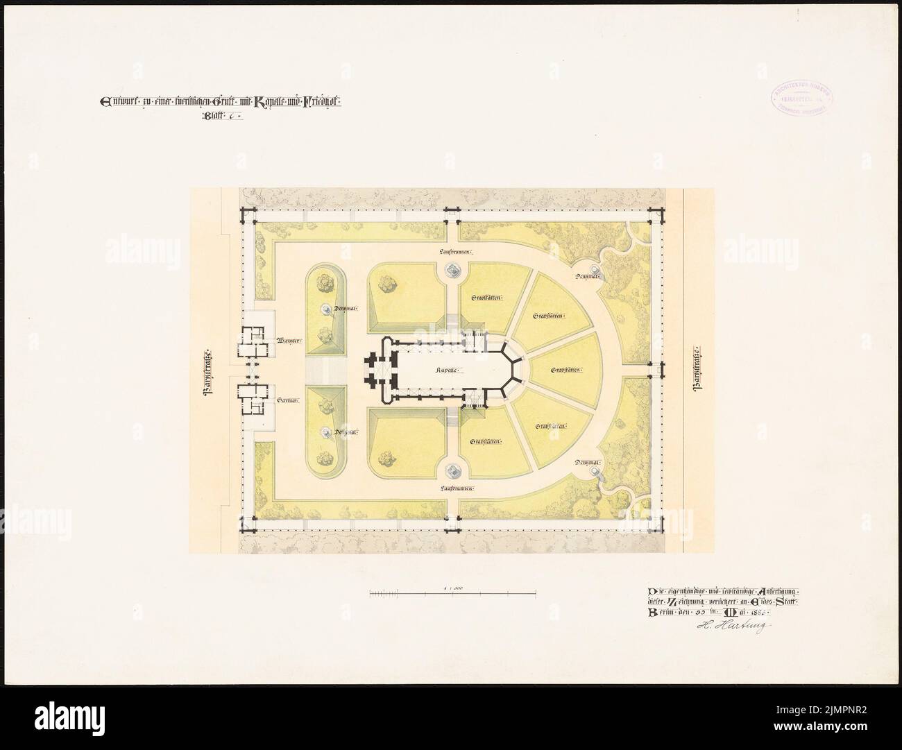 Cemetery_layout hi-res stock photography and images - Alamy