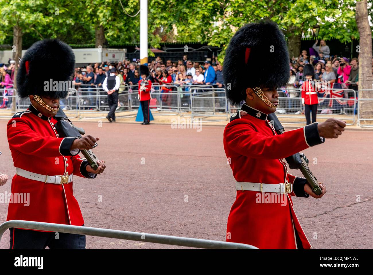 British Army Soldiers Take Part In The Queen's Birthday Parade, The ...