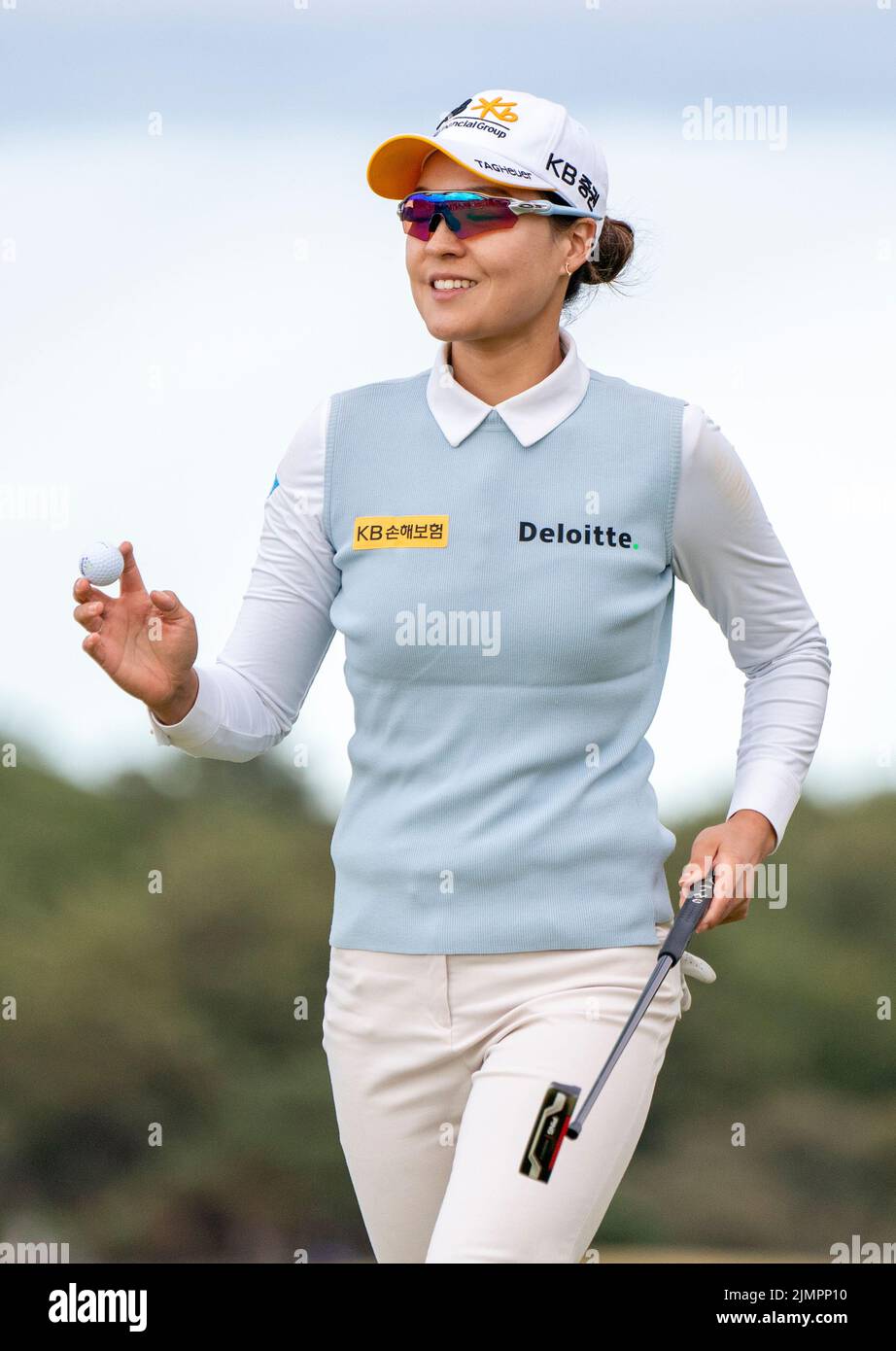 Korea’s In Gee Chun on the 9th green during day four of the AIG Women's ...