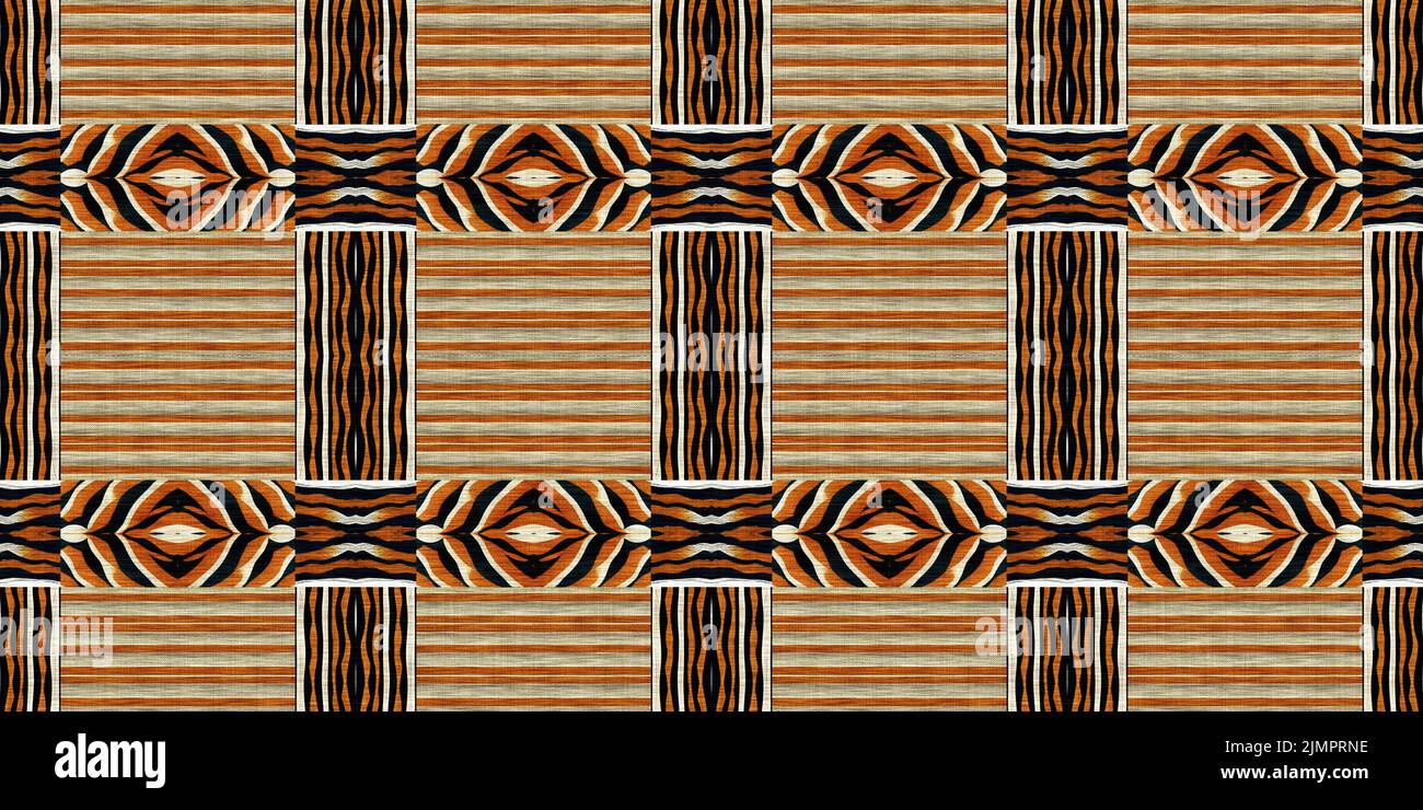 African Pattern Border