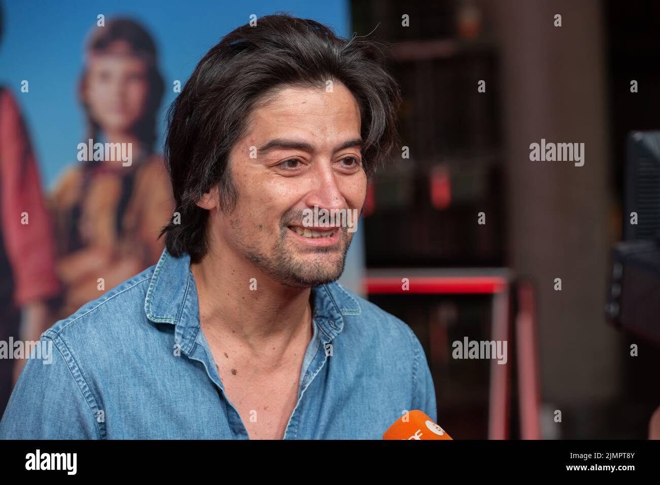 August 7, 2022, Munich, Bavaria, Germany: Adrian Can bei der Premiere ...