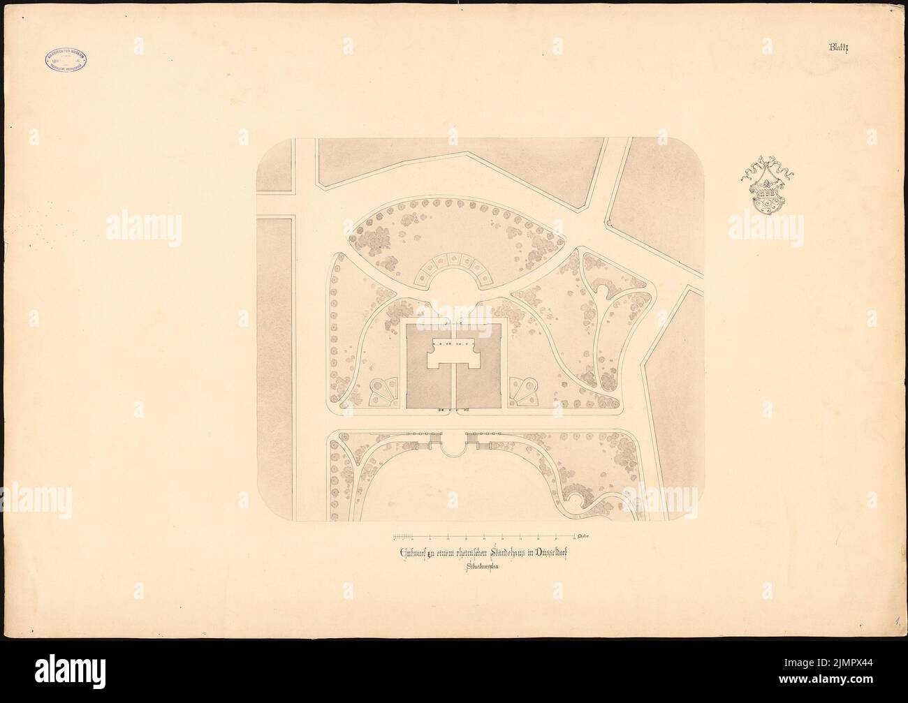 Raschdorff julius 1823 1914 standehaus hi-res stock photography and ...