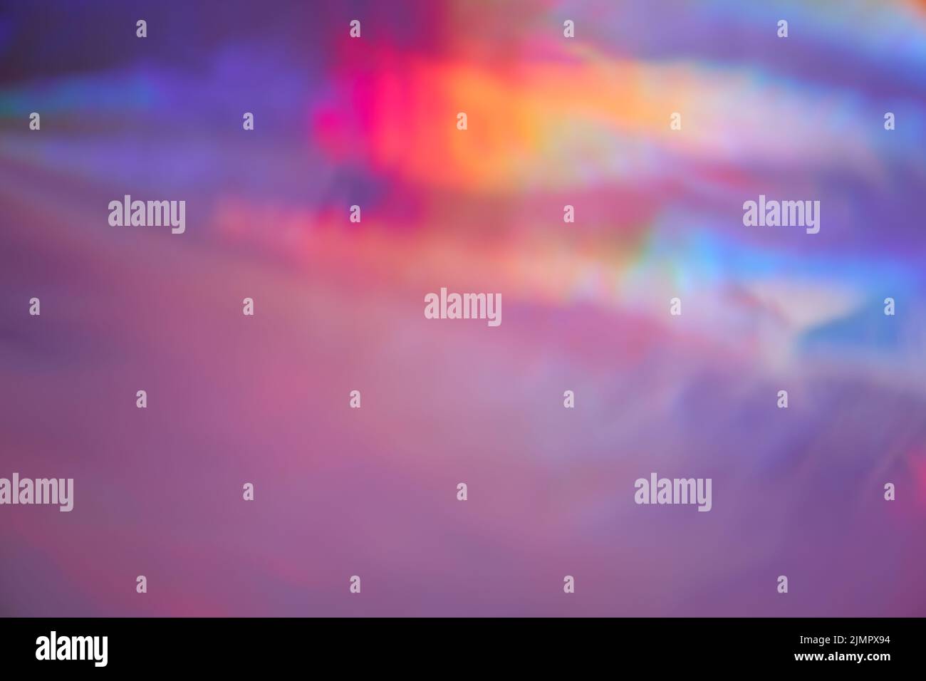 Minimalist style. Blurred holographic color. Horizontal abstract bright ...