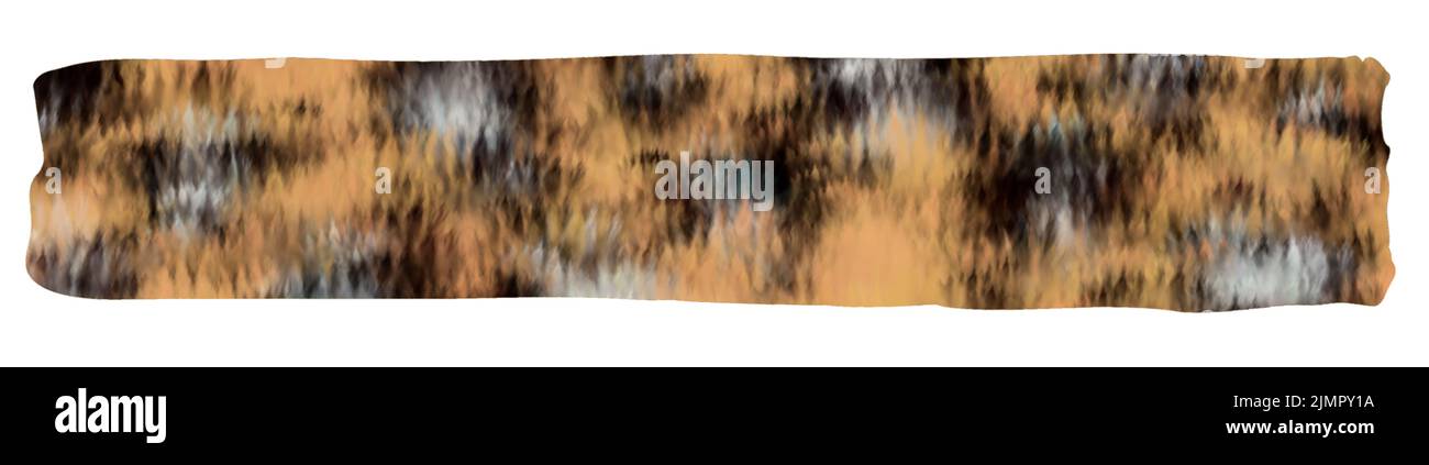 Leopard Brush paint stroke. Stock backdrop illustrtion Stock Photo - Alamy