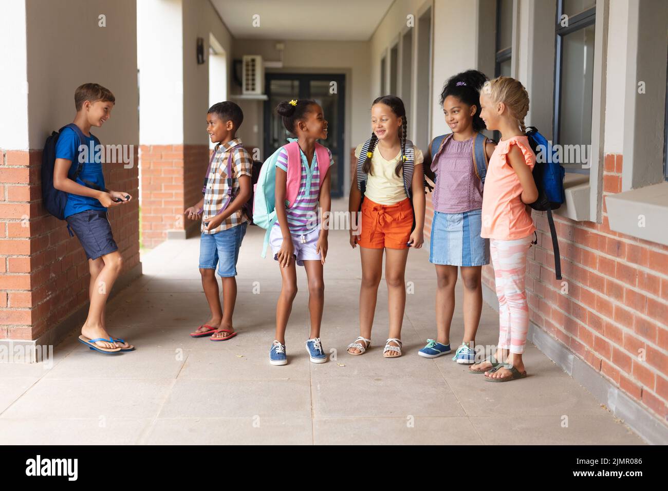 Elementary Students Talking In Class