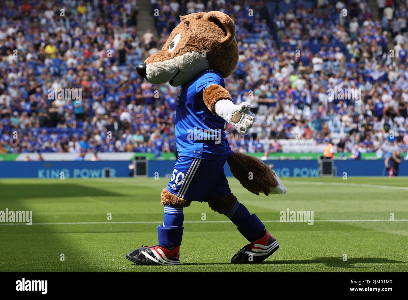 Leicester city mascot hi-res stock photography and images - Alamy