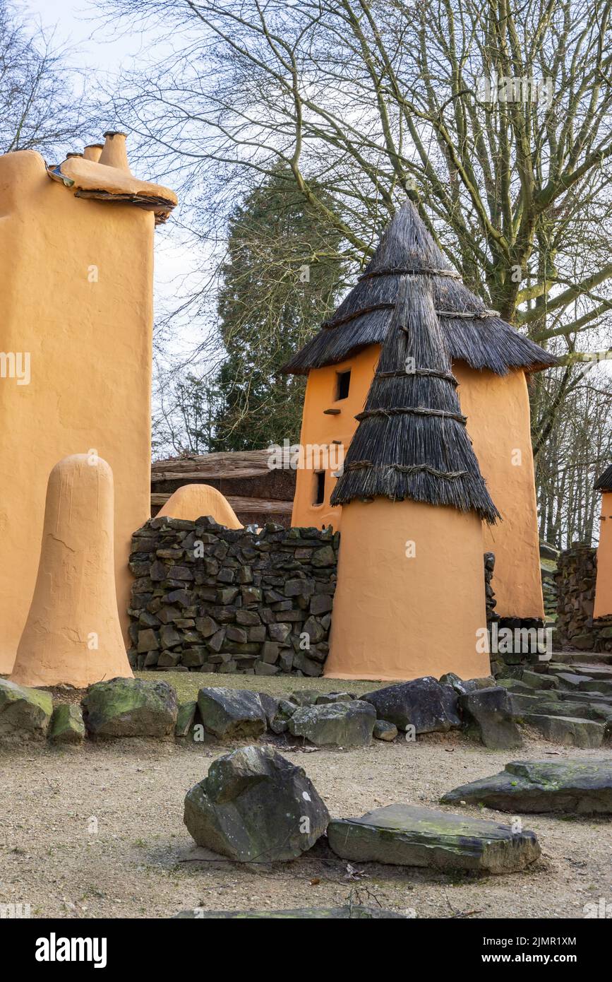 Berg en Dal, The Netherlands - January 30, 2022: Open air display areas ...