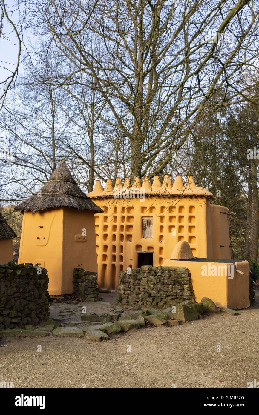 Berg en Dal, The Netherlands - January 30, 2022: Open air display areas ...