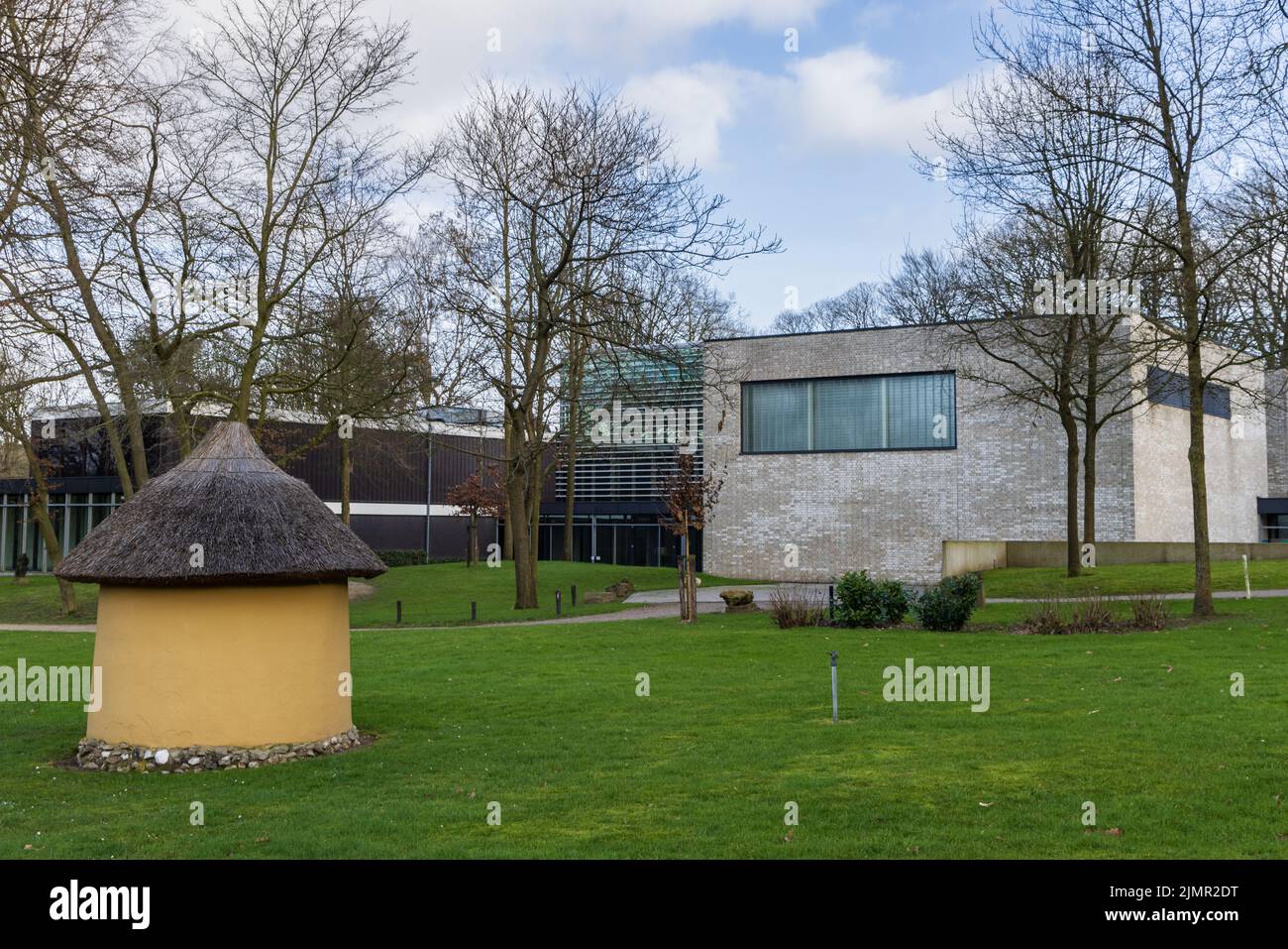 Berg en Dal, The Netherlands - January 30, 2022: Open air display areas ...