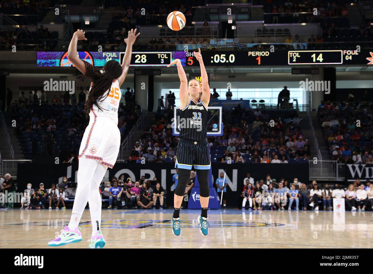 Chicago, United States. 07th Aug, 2022. Emma Meesseman (22 Chicago Sky ...