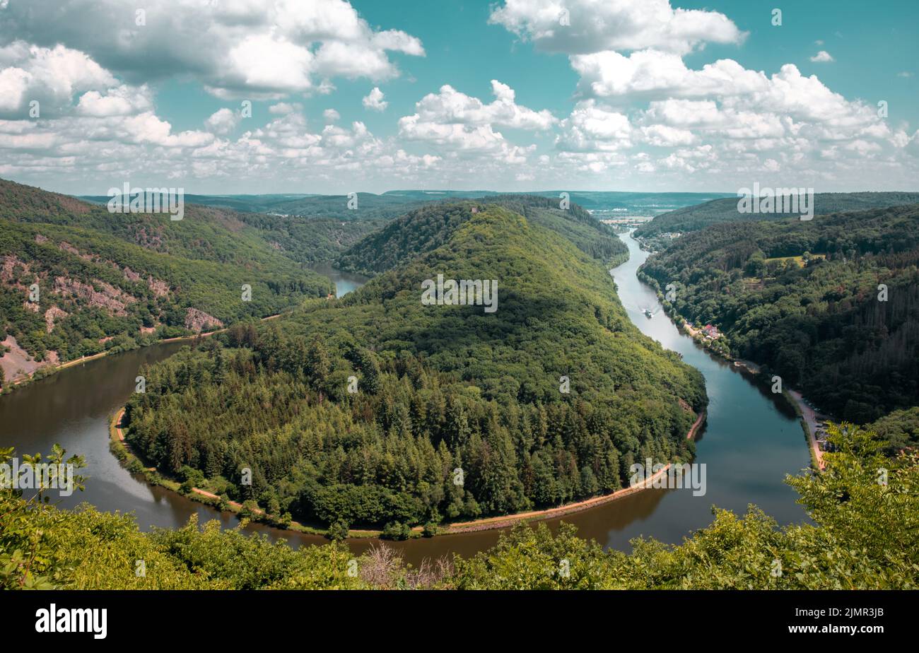 Saar loop hiking trail hi-res stock photography and images - Alamy