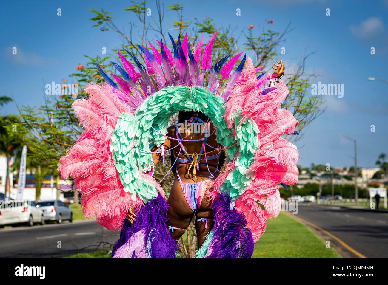 Grand Kadooment 2022 being held in Warrens, Barbados Stock Photo - Alamy