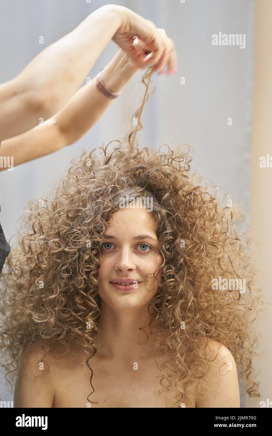 Strand of hair hi-res stock photography and images - Alamy