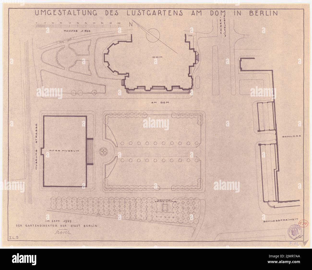 Barth Erwin (1880-1933), redesign of the pleasure garden in Berlin ...