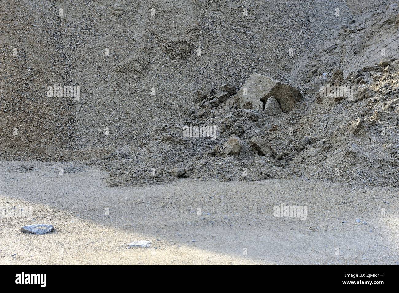 sand, mine, raw material, mining, construction material Stock Photo - Alamy