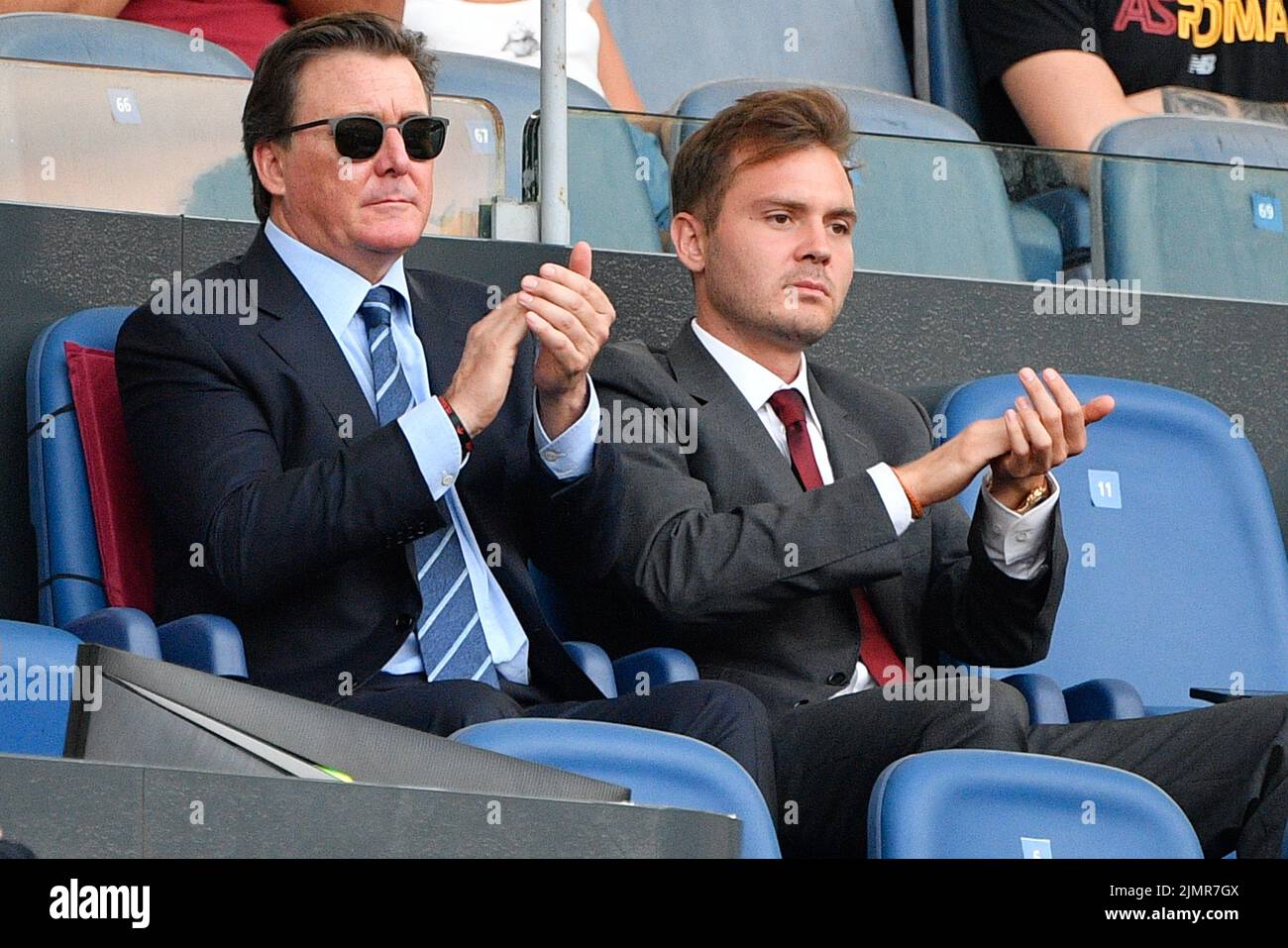 Dan Friedkin Ryan Friedkin during the Pre-Season Friendly 2022/2023 ...