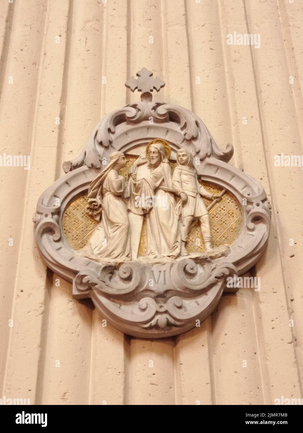 Église polonaise à Paris, rue Saint Honoré, France Stock Photo - Alamy
