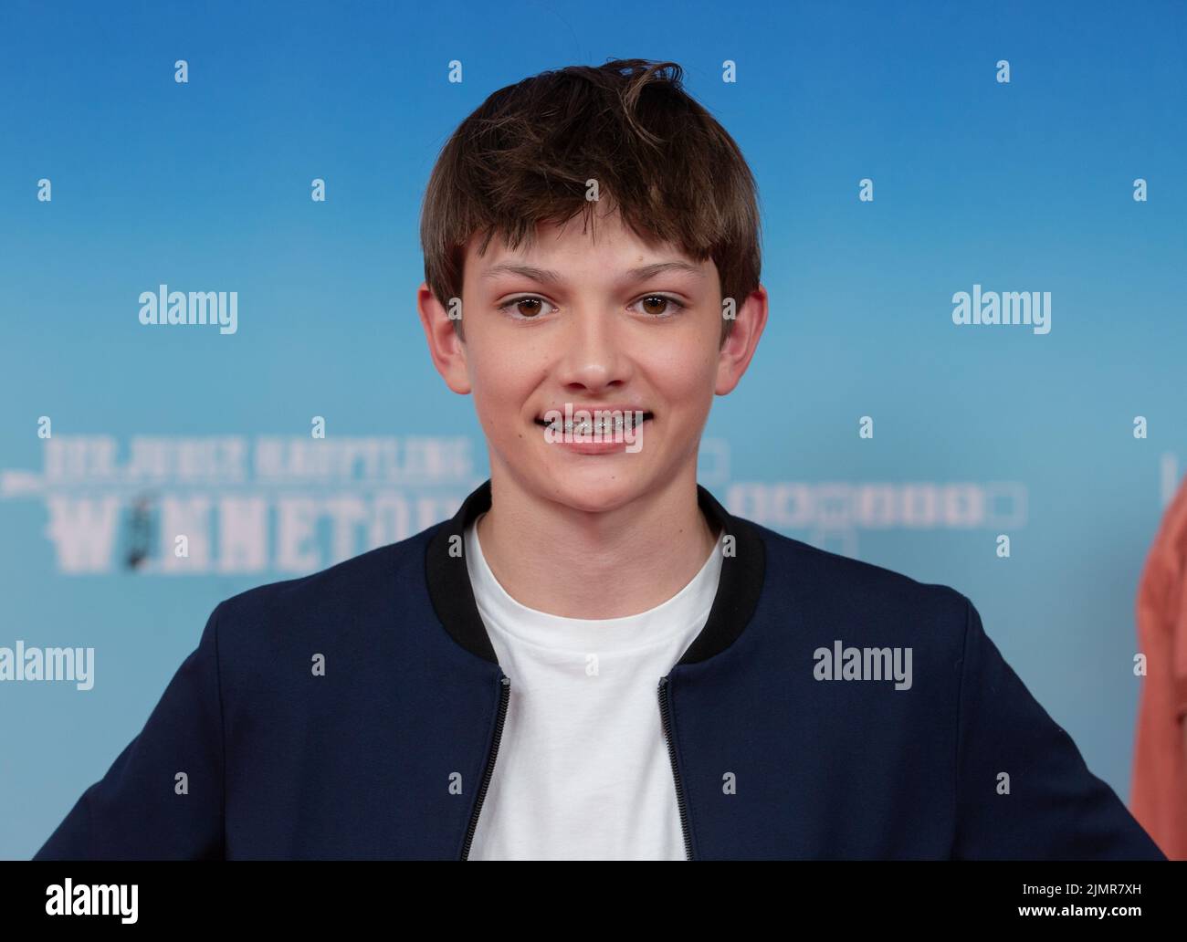 August 7, 2022, Munich, Bavaria, Germany: Milo Haaf bei der Premiere ...