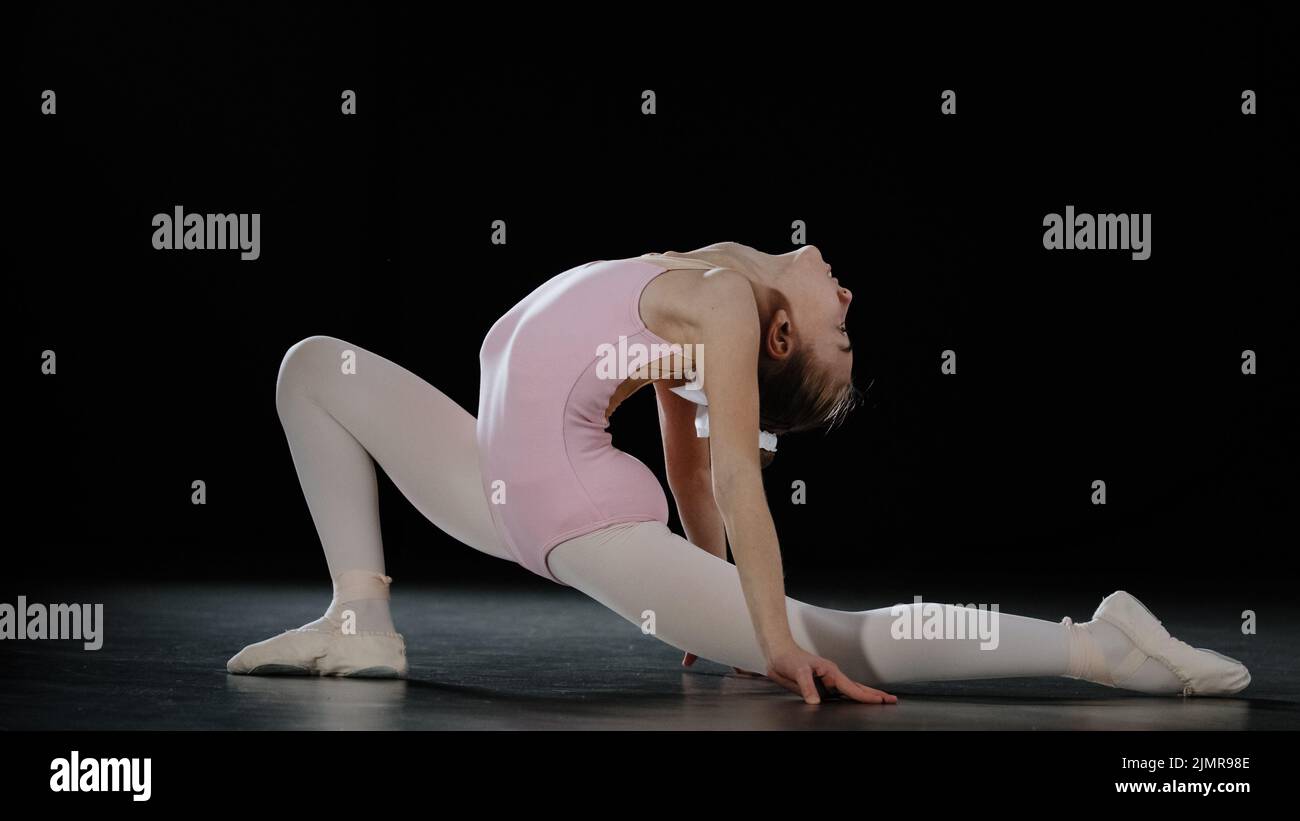 Gymnast performing rhythmic gymnastics hi-res stock photography and ...