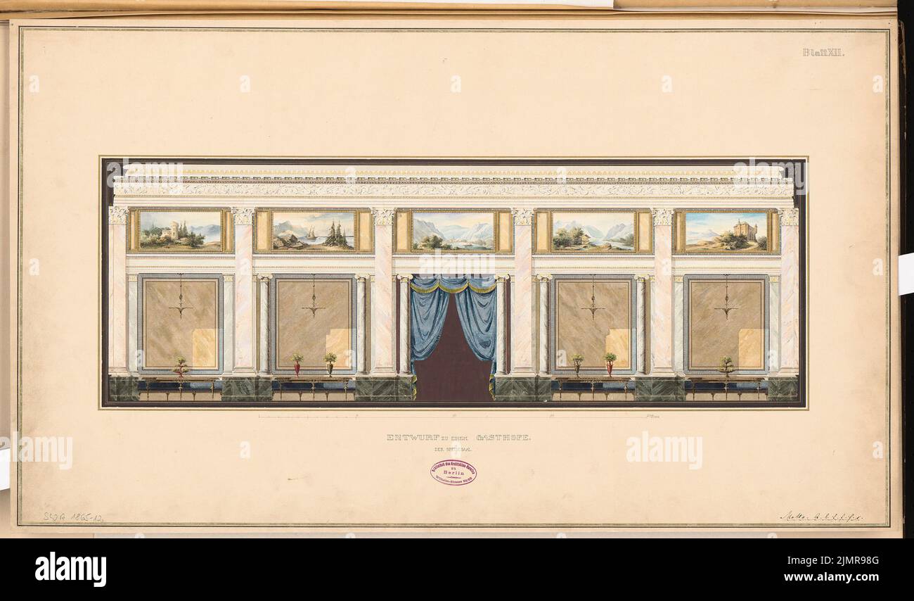 Kuhn bernhard 1838 1917 gasthof 1 ranges hi-res stock photography and ...