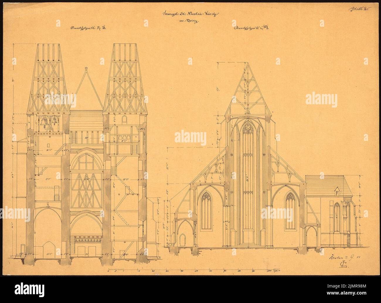 Querschnitt vierung hi-res stock photography and images - Alamy