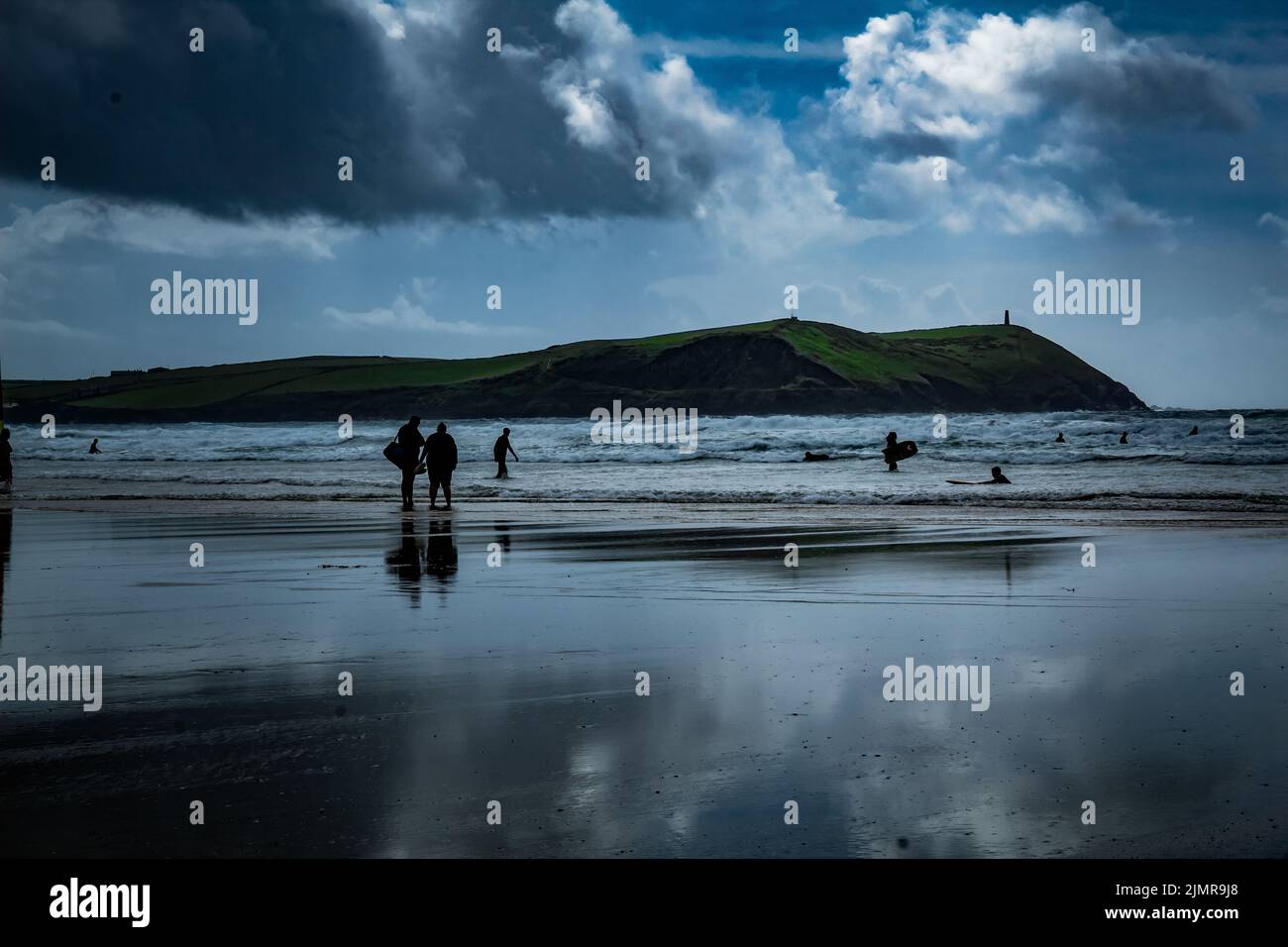 Beach Life in Cornwall Stock Photo - Alamy