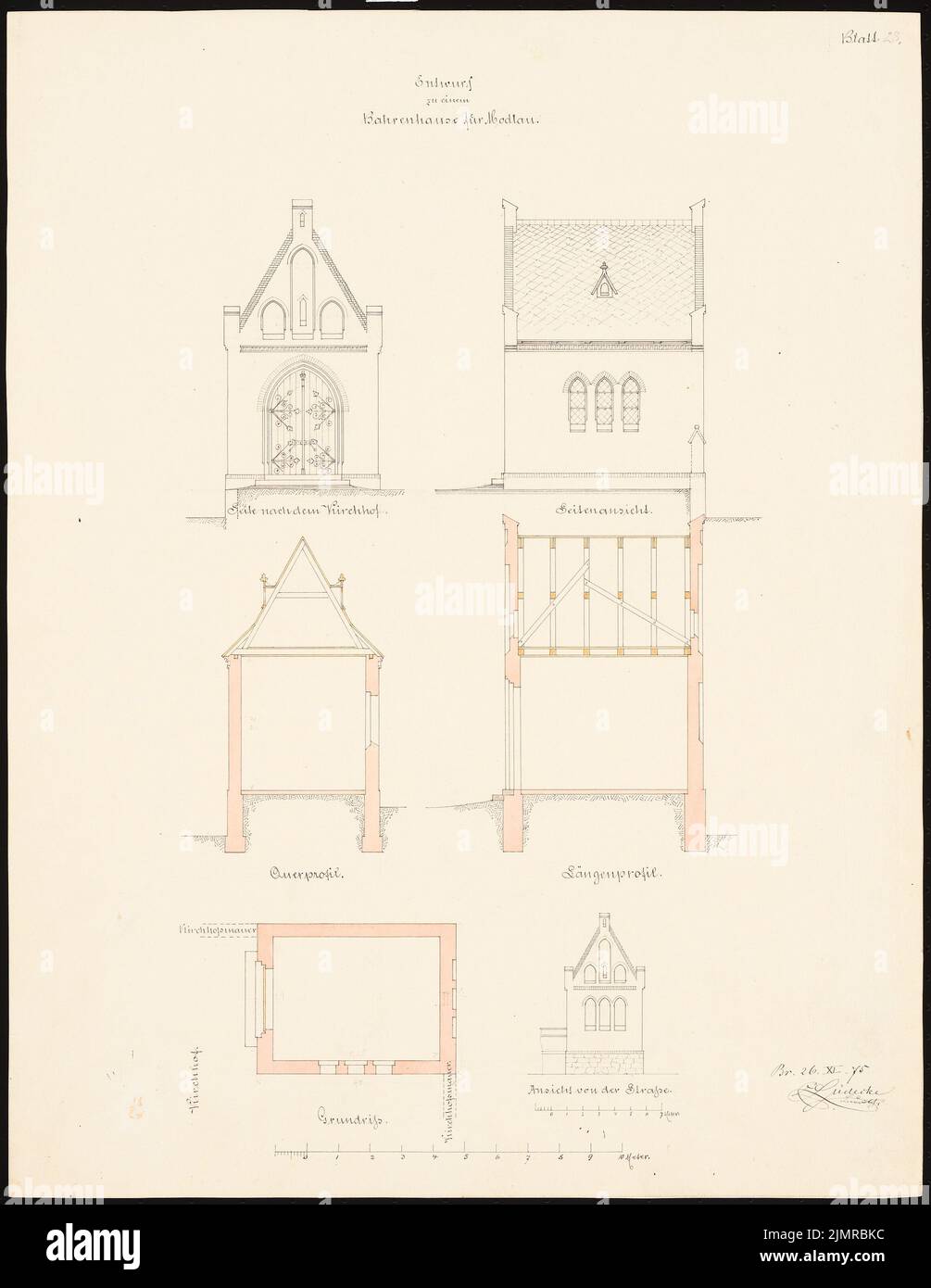 Modlau wiederaufbau leichenhalle hi-res stock photography and images ...