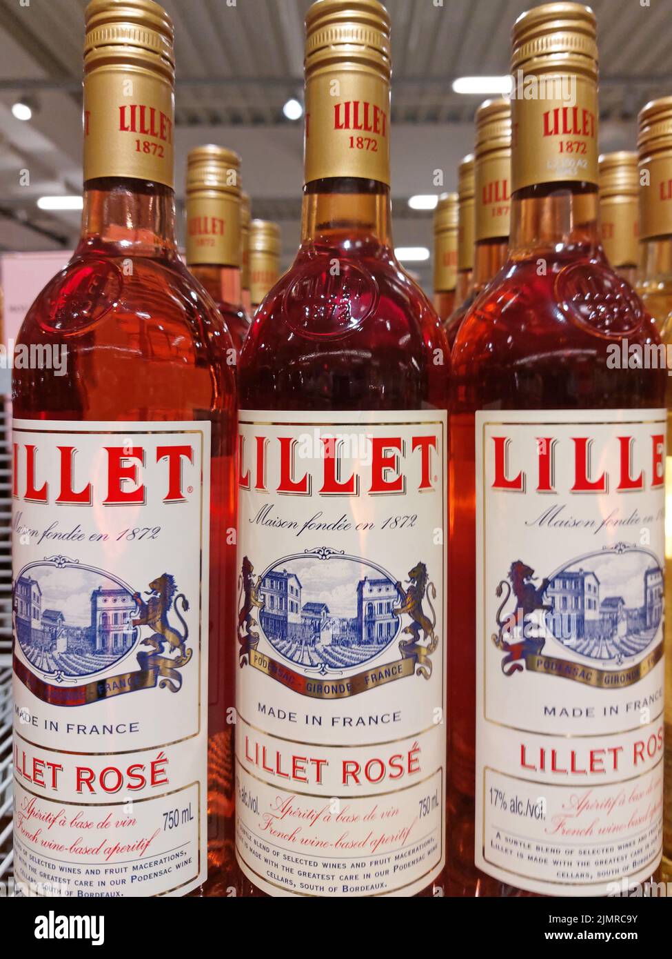 Lillet logo hi-res stock photography and images - Alamy
