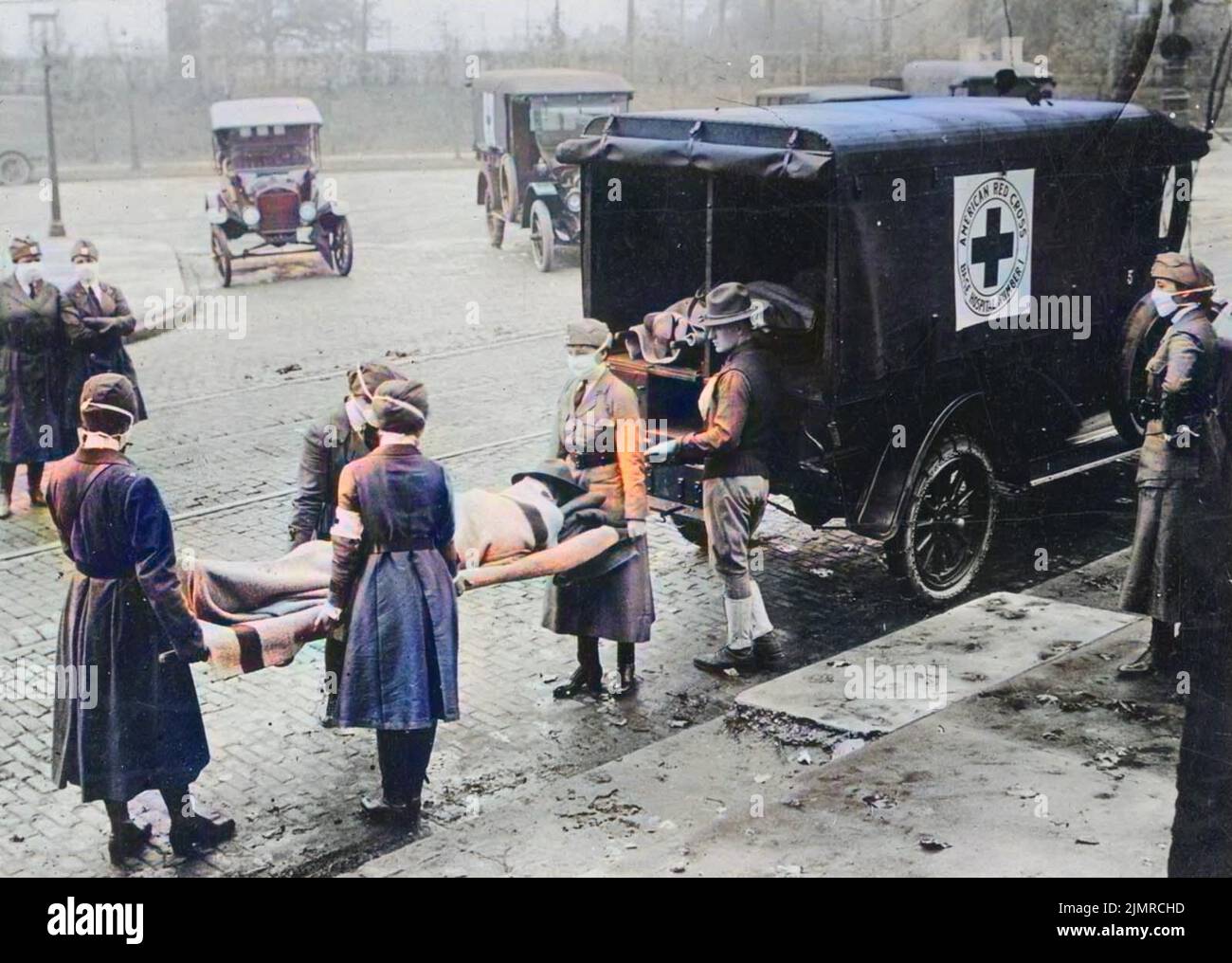 Red cross motor corps hi-res stock photography and images - Alamy