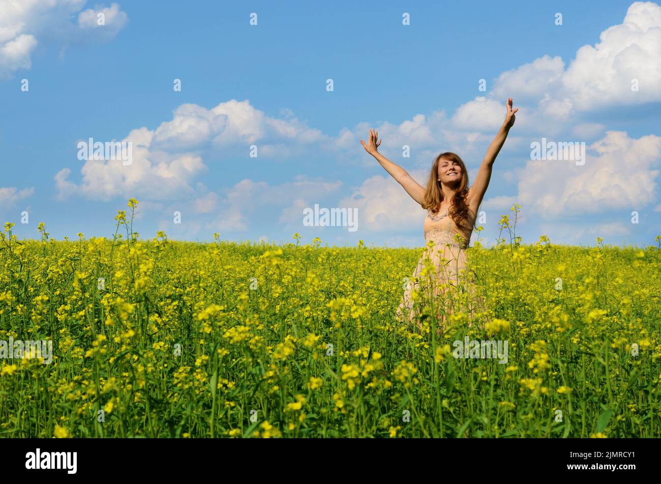 Hand canola hi-res stock photography and images - Alamy