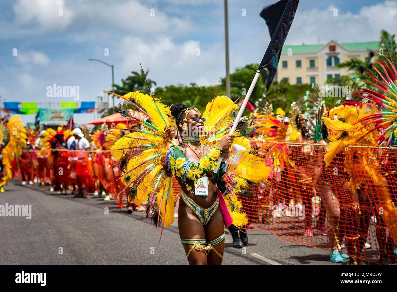 Grand Kadooment 2022 being held in Warrens, Barbados Stock Photo - Alamy
