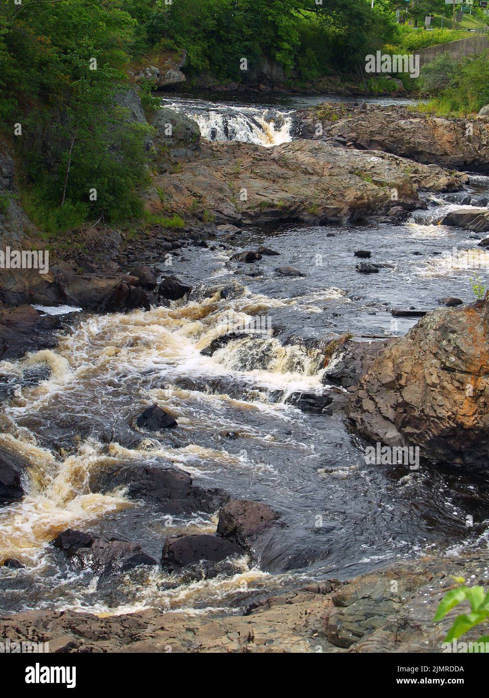 Bad Little Falls,Machias,Maine Stock Photo - Alamy
