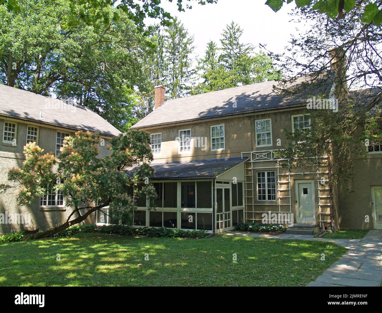 Eleanor Roosevelt's Val-Kill,cottage,Hyde Park NY Stock Photo - Alamy
