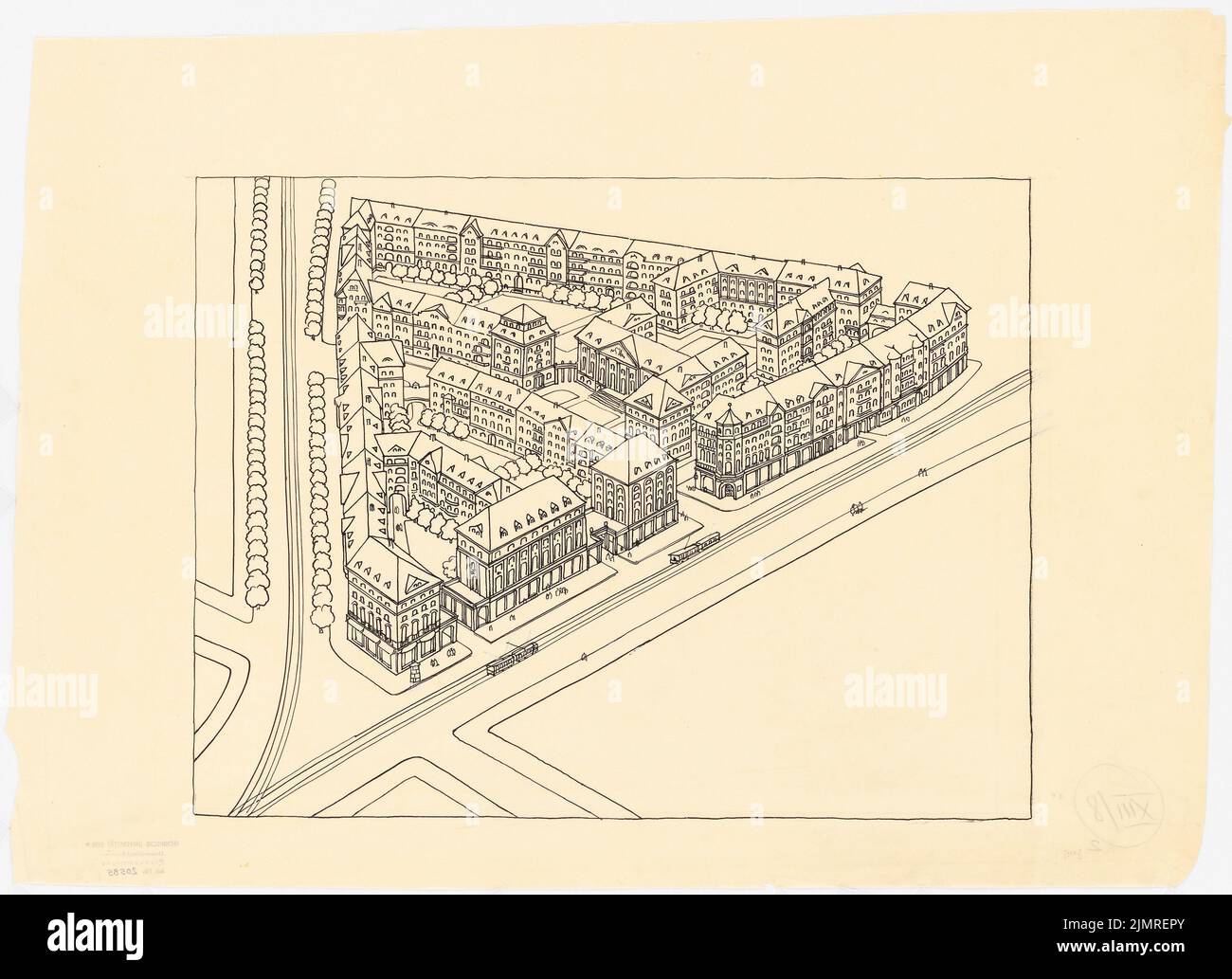 Jansen Hermann (1869-1945), development plan Schöneberger Südände ...