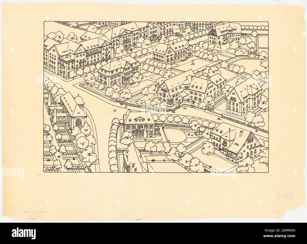 Jansen Hermann (1869-1945), development plan Schöneberger Südände ...