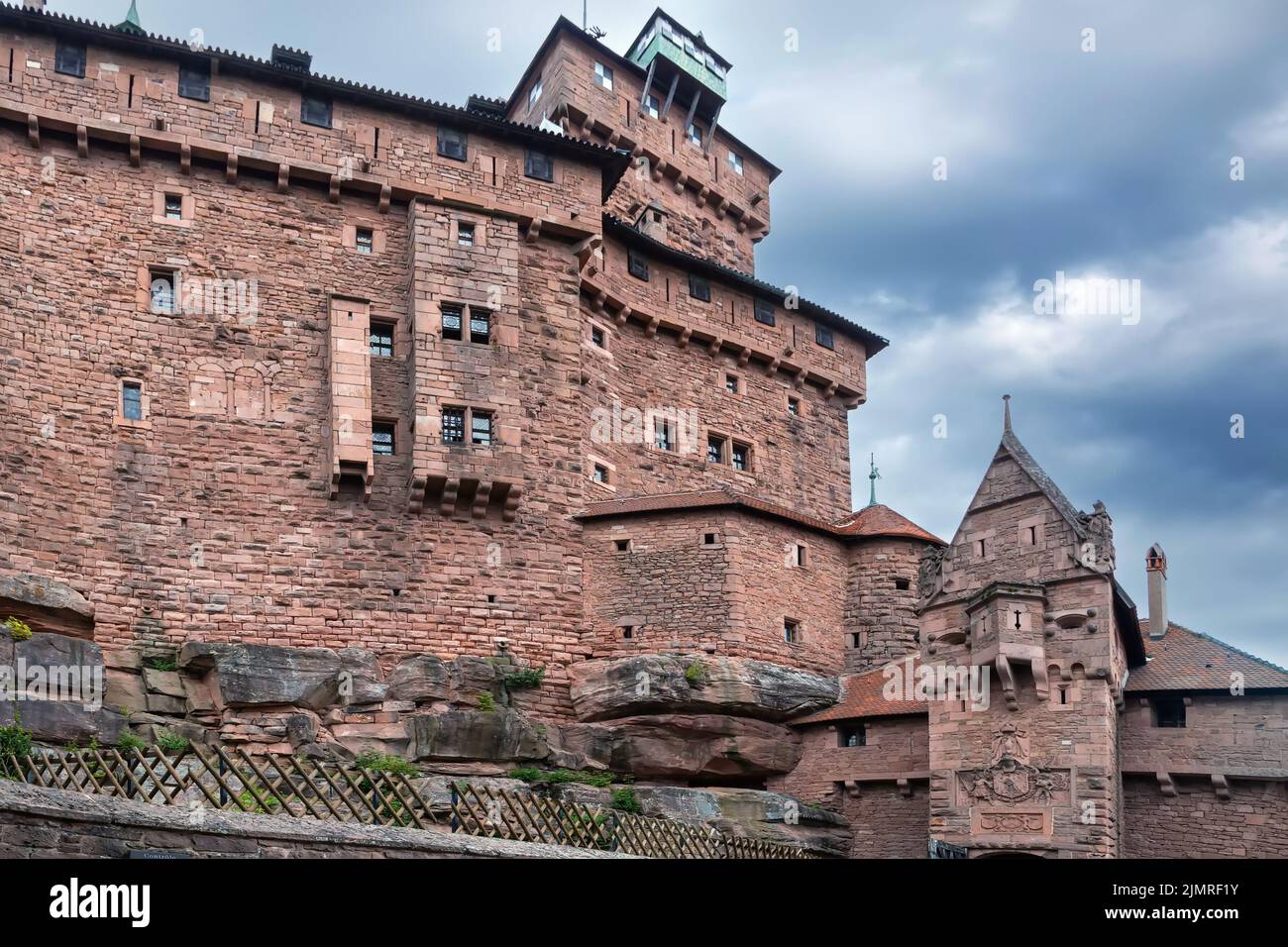 Haut-Koenigsbourg Castle, Alsace, France Stock Photo - Alamy