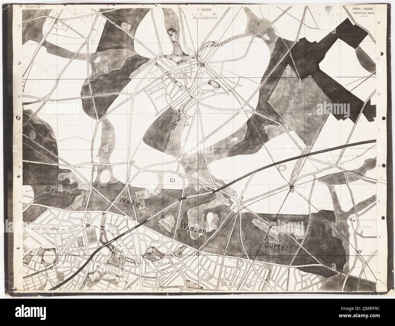 Jansen Hermann (1869-1945), Groß-Berlin 1910 (01.12.1909): Overview ...