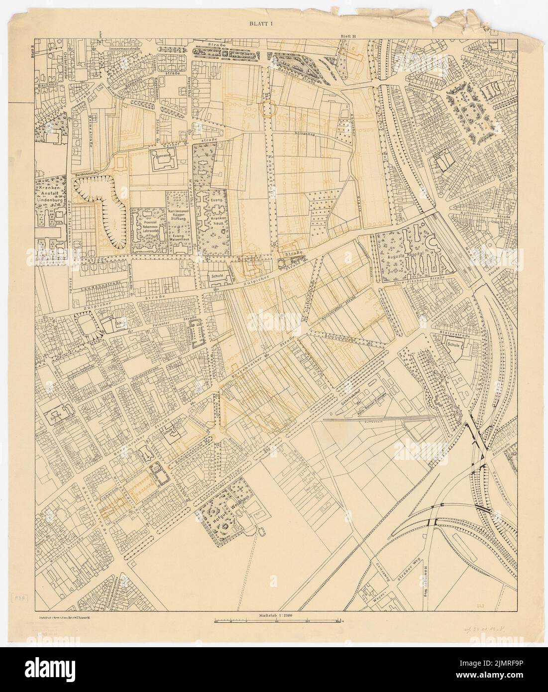 Cologne map hi-res stock photography and images - Alamy
