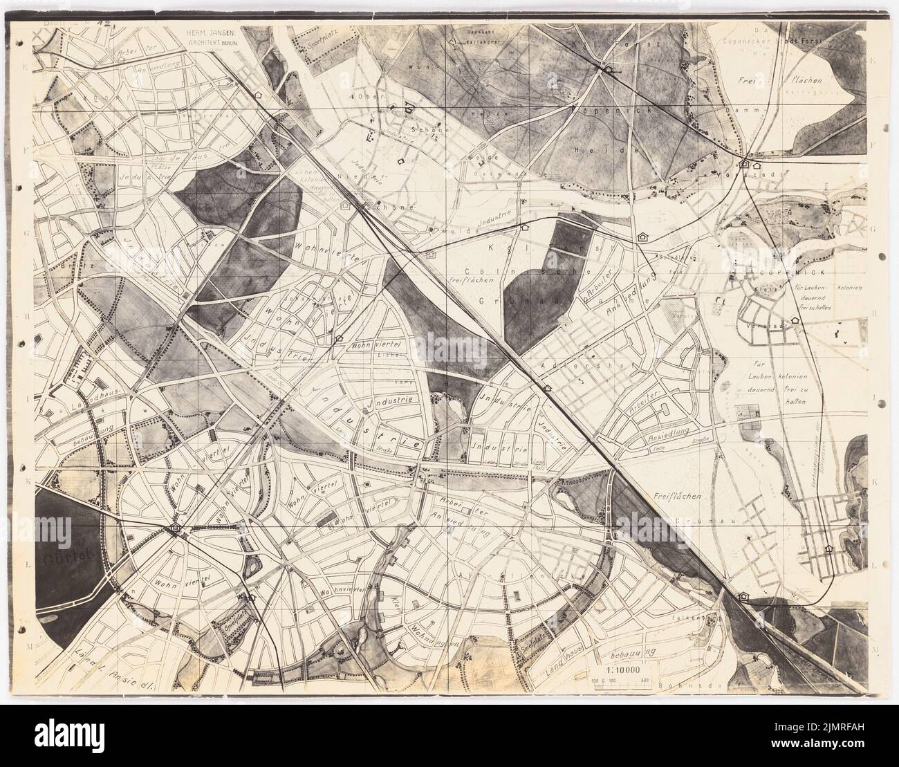 1945 berlin map hi-res stock photography and images - Alamy