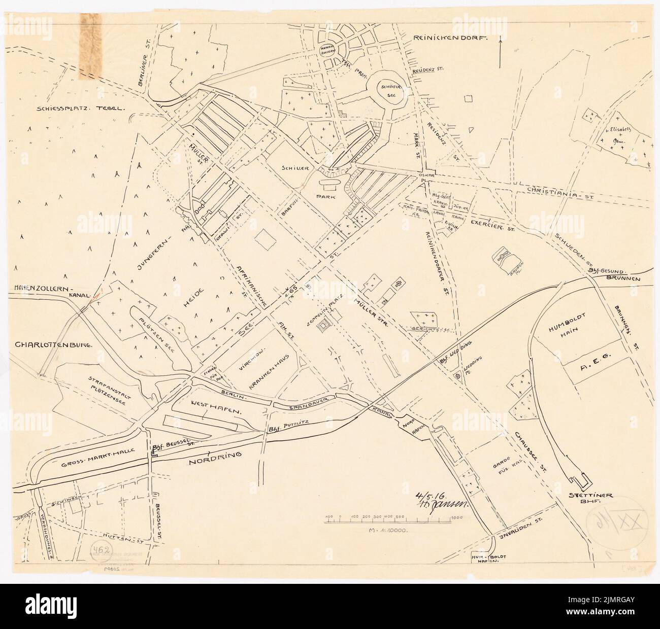 Map of berlin 1945 hi-res stock photography and images - Alamy