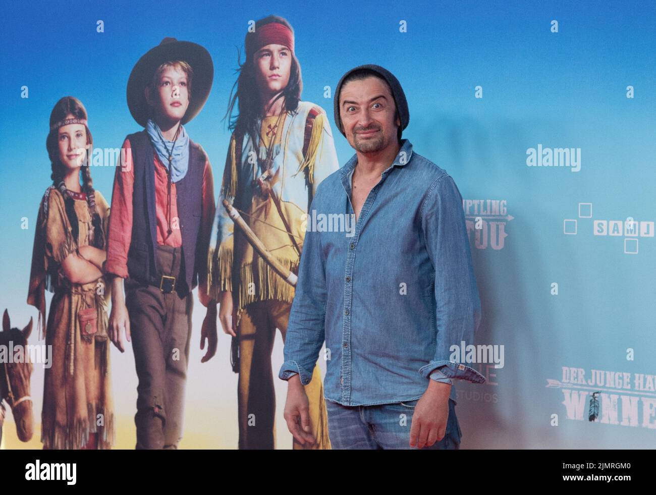 August 7, 2022, Munich, Bavaria, Germany: Adrian Can bei der Premiere ...