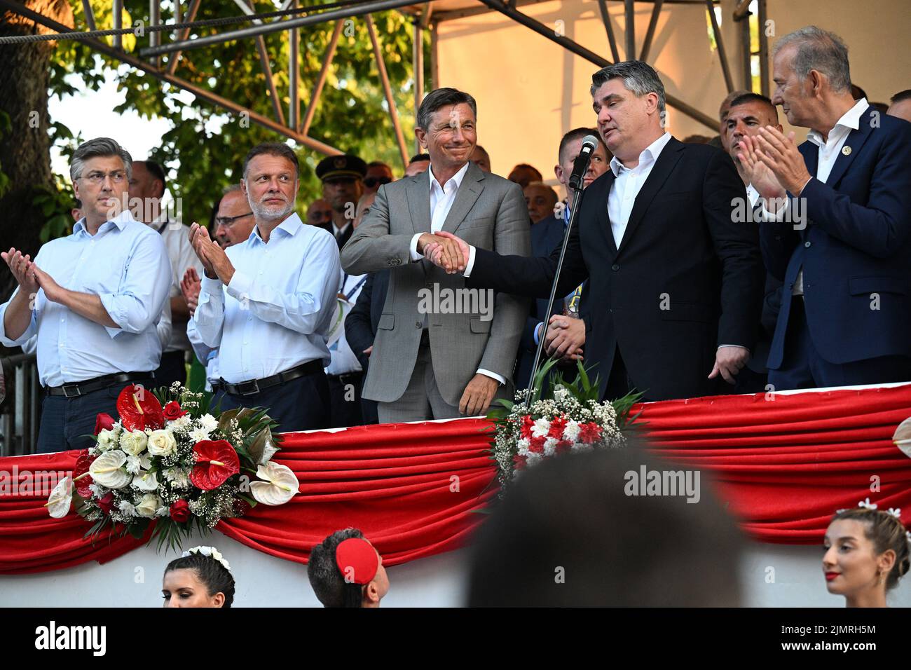 Prime minister of Croatia Andrej Plenkovic, Speaker of the Croatian ...