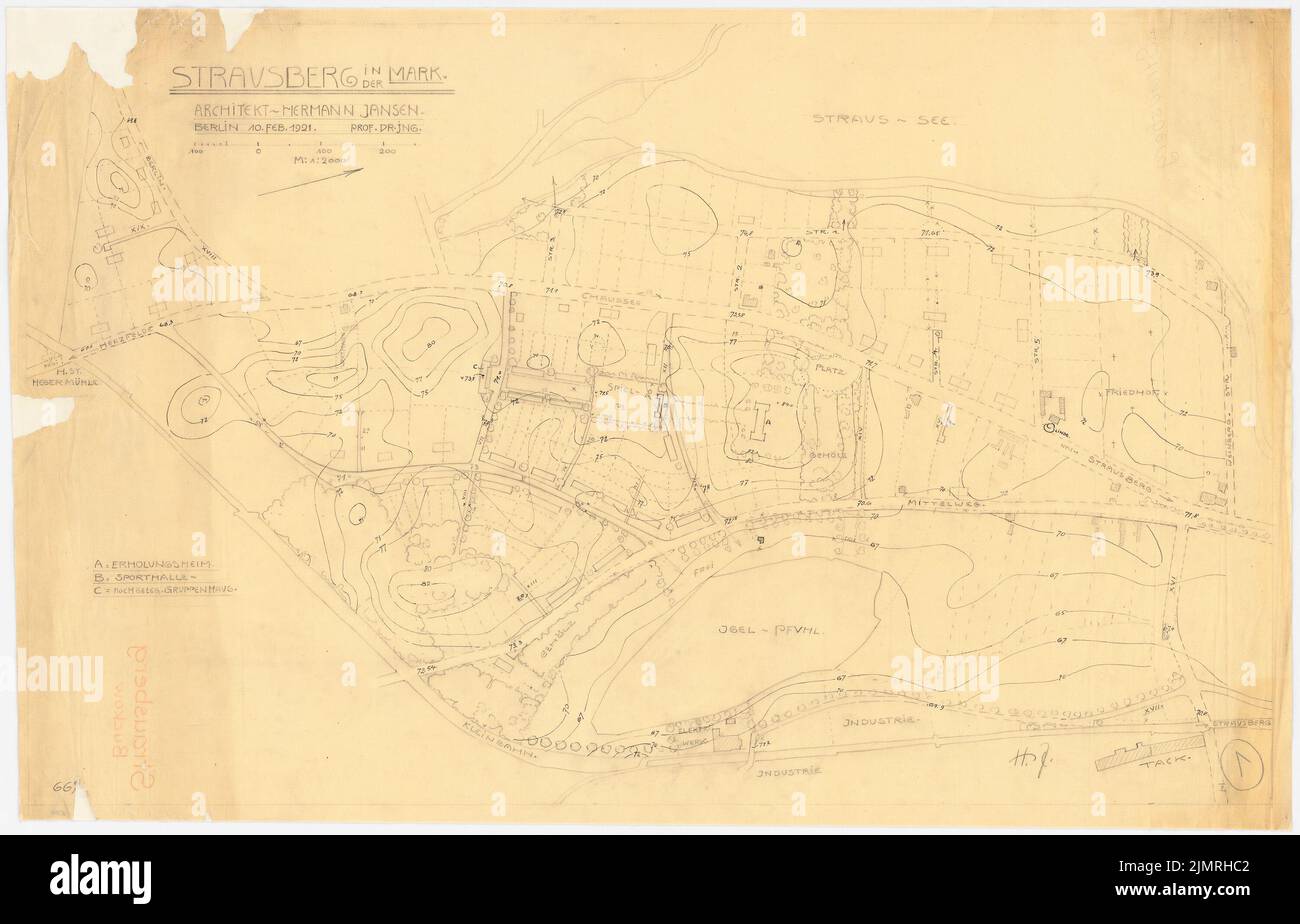 Parzellierungsplan 1 hi-res stock photography and images - Alamy