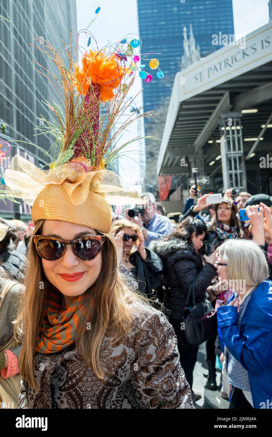 NYC Easter Parade Stock Photo - Alamy
