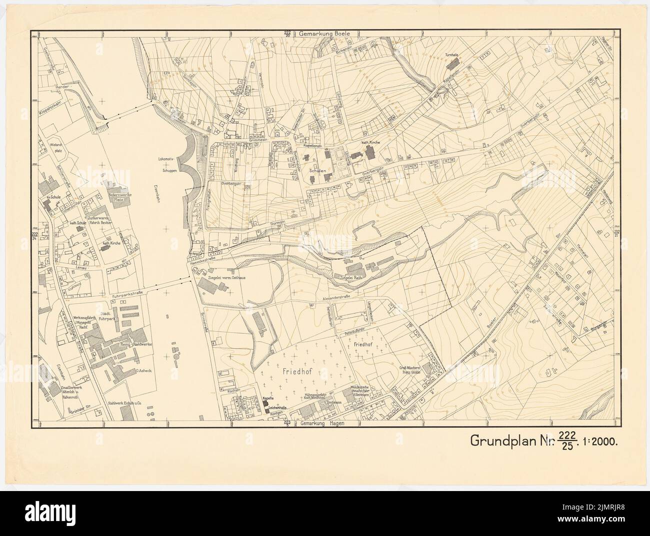 Jansen Hermann (1869-1945), Hagen development plan (1931-1931 ...