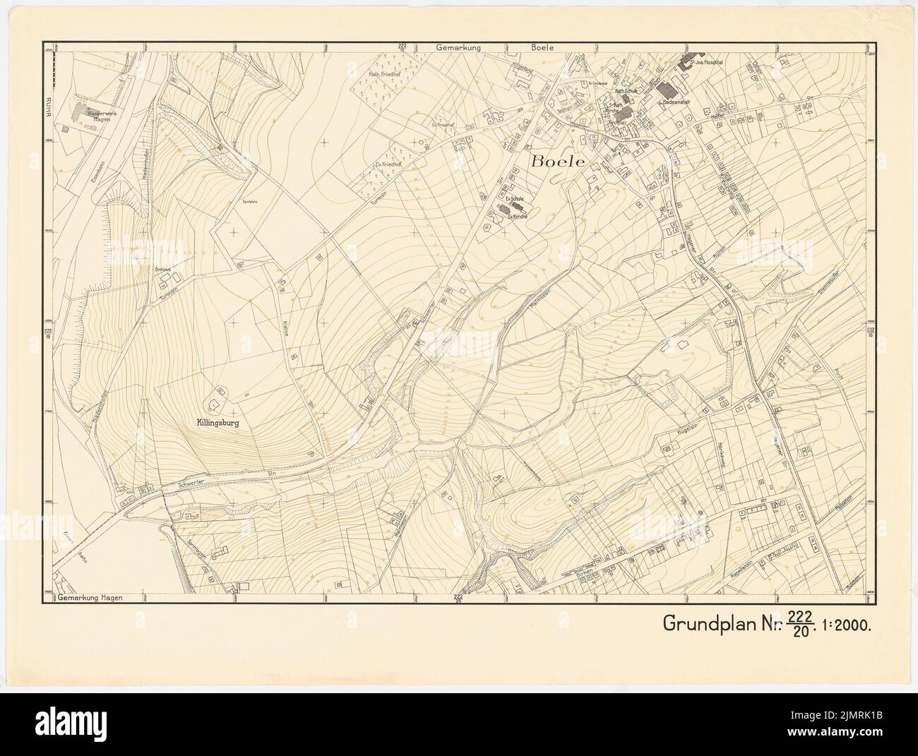 Jansen Hermann (1869-1945), Hagen development plan (1931-1931 ...