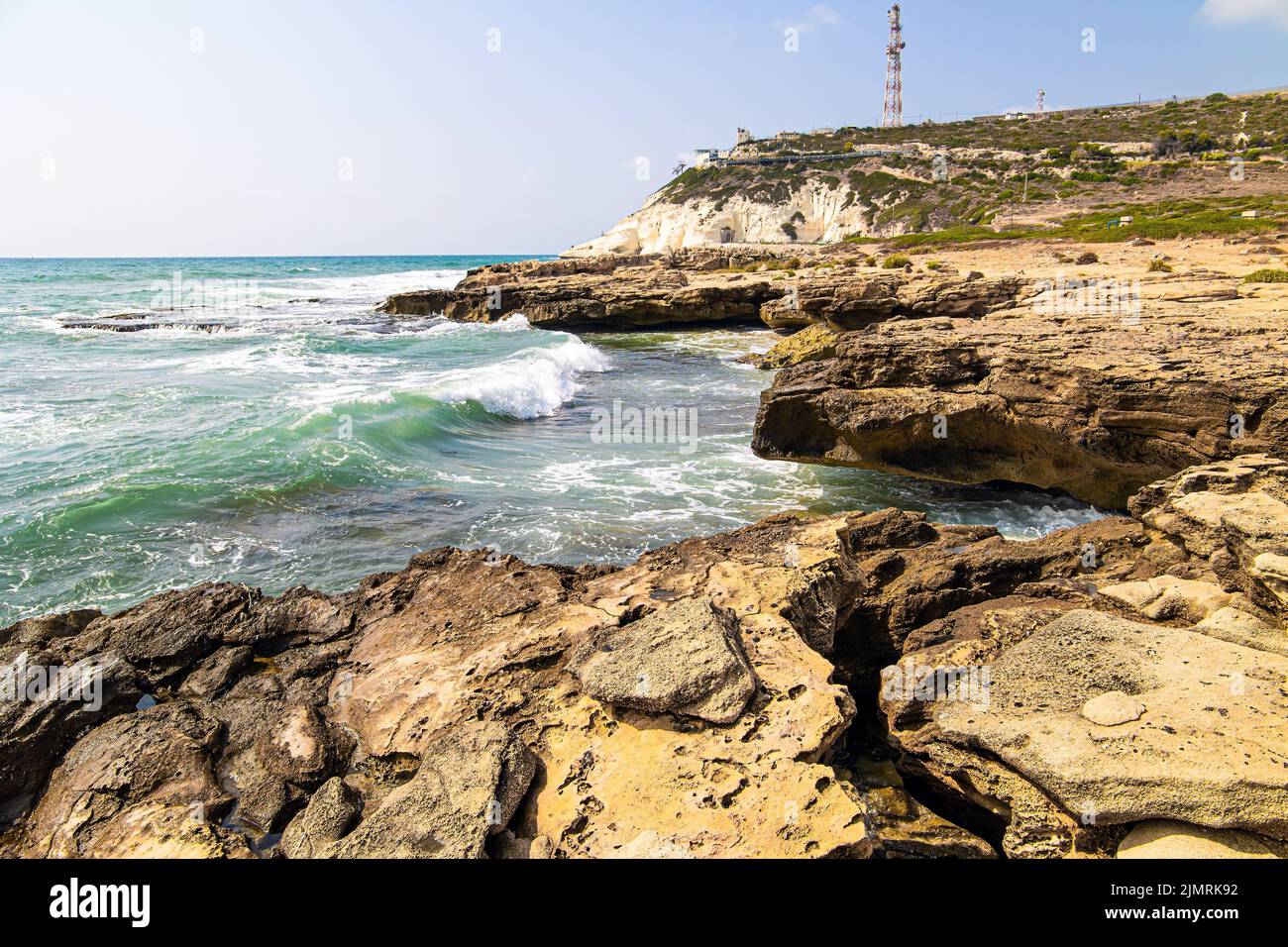 Israel's border with Lebanon Stock Photo - Alamy