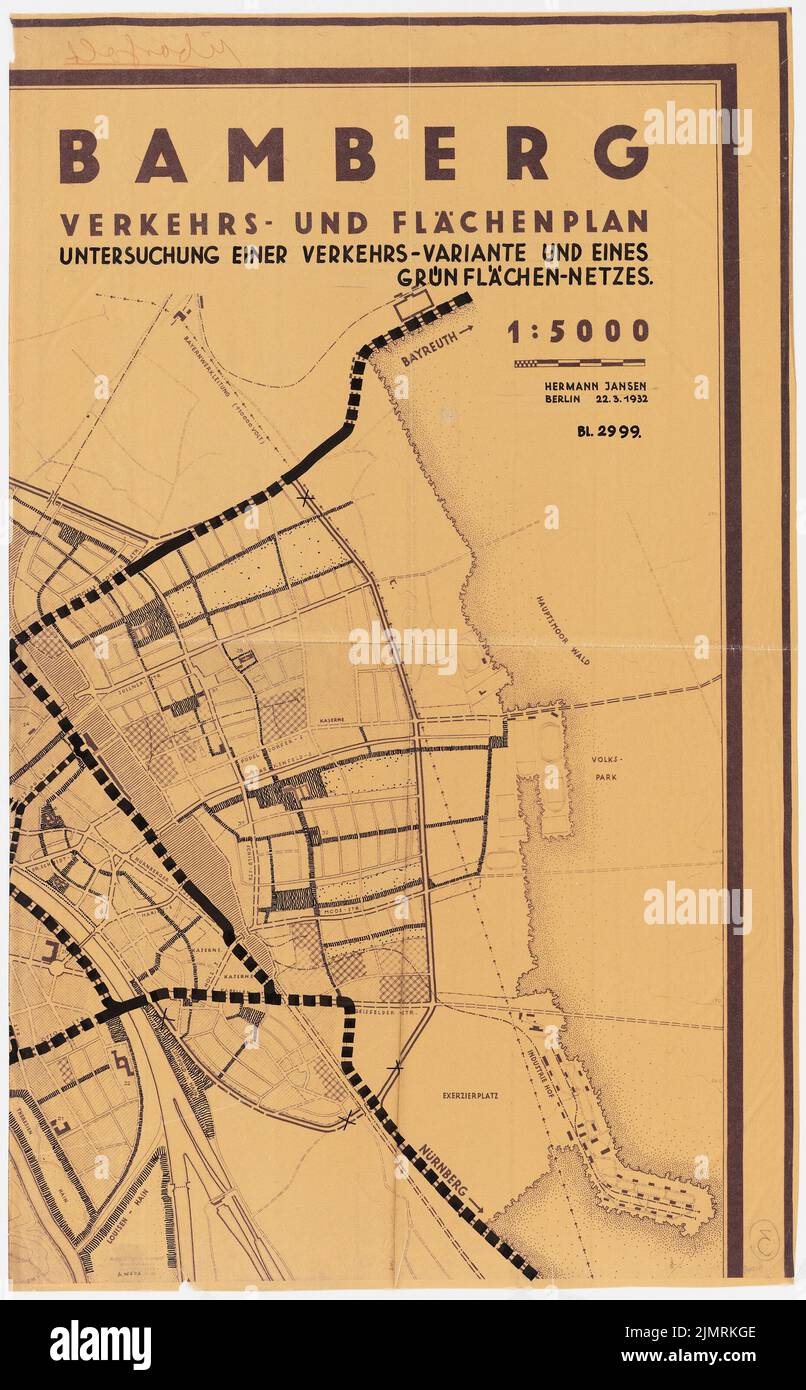 Hermann Jansen (1869-1945): Brebauung Plan Blaiber Hermann Jansen (1869 ...