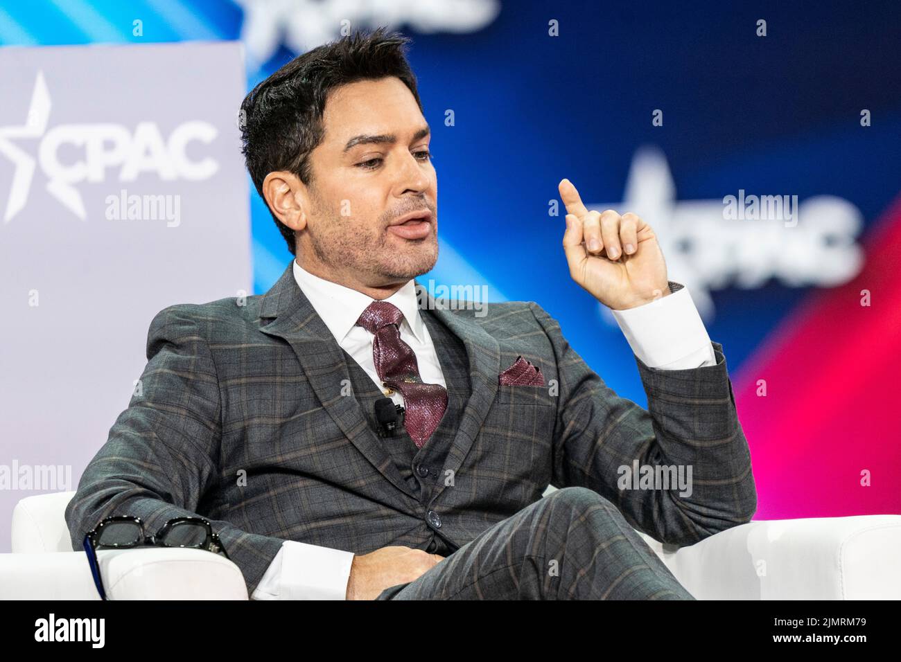 Dallas, TX - August 5, 2022: Right-wing activist Brandon Straka ...