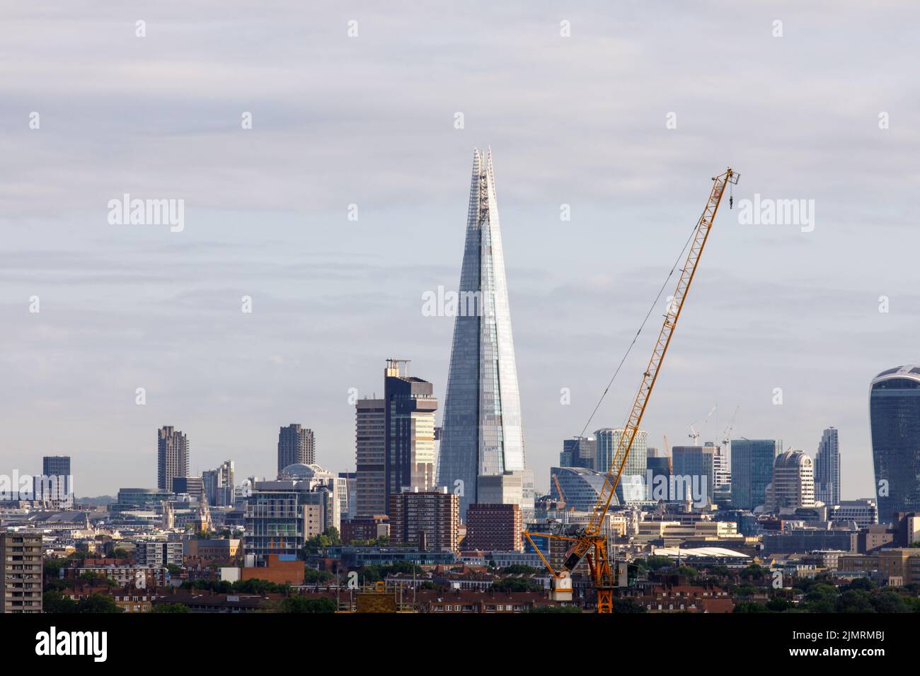 The Shard. A 72-storey skyscraper in the Southwark district as seen ...